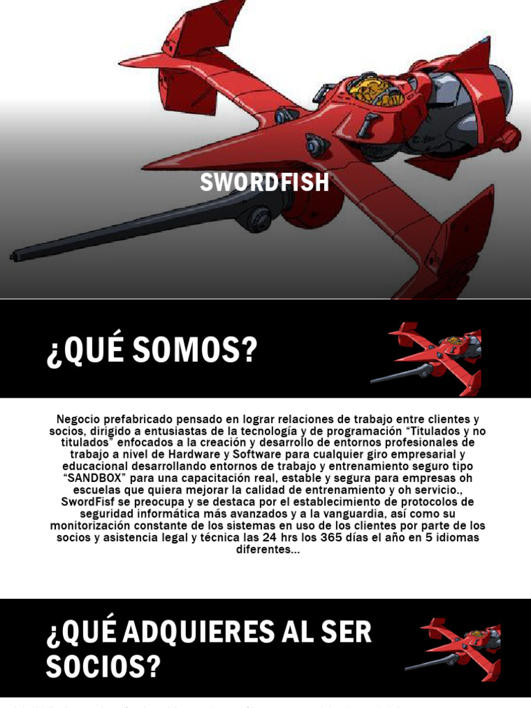 ProyectoFinal SwordFish | PDF | Business | Software