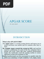 Newborn Apgar Score Guide | PDF | Anatomical Terms Of Motion | Breathing