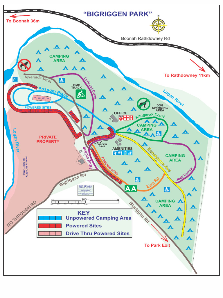 Bigriggen Park Map | PDF