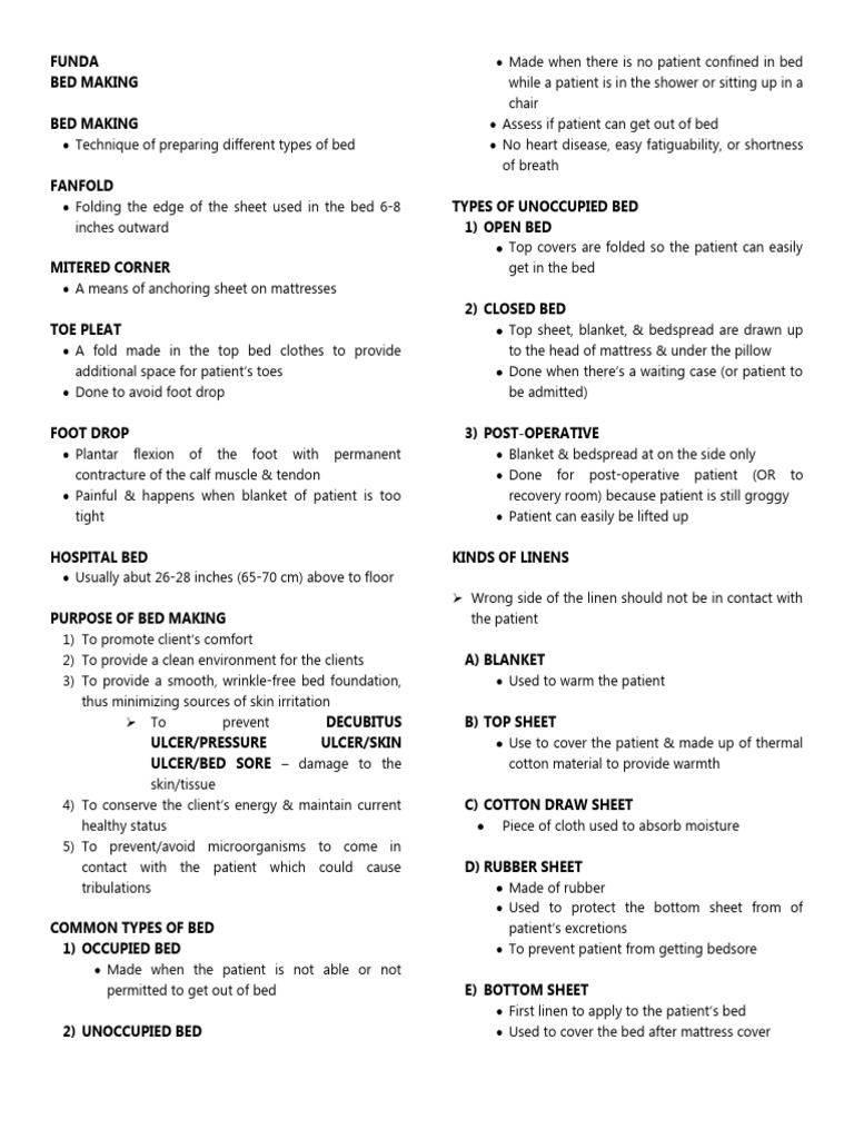 Bed Making | Download Free PDF | Bed | Bedding