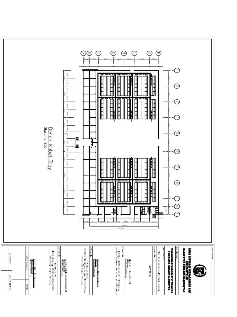 Denah Kabel Tray | PDF