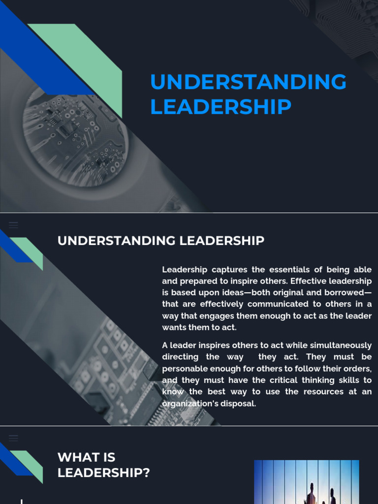 Understanding Leadership | Download Free PDF | Leadership | Motivational
