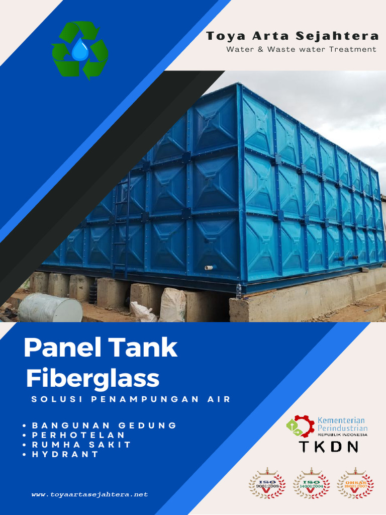 Brosur Panel tank Fiberglass | PDF