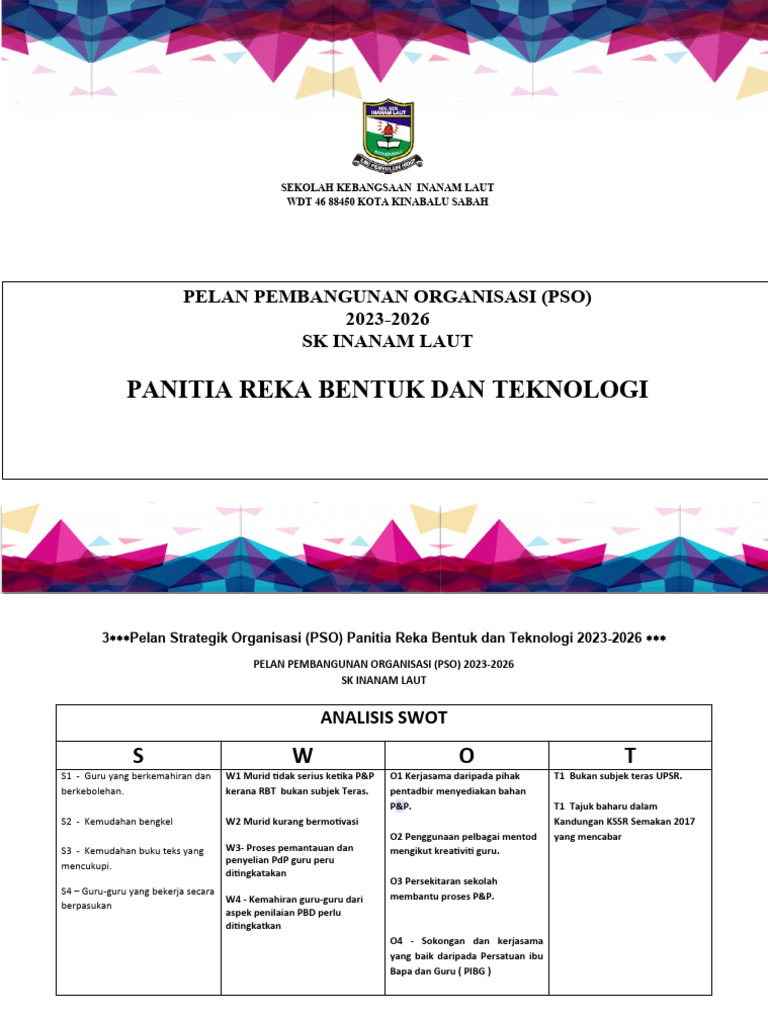 Pso Panitia RBT 2023 | PDF