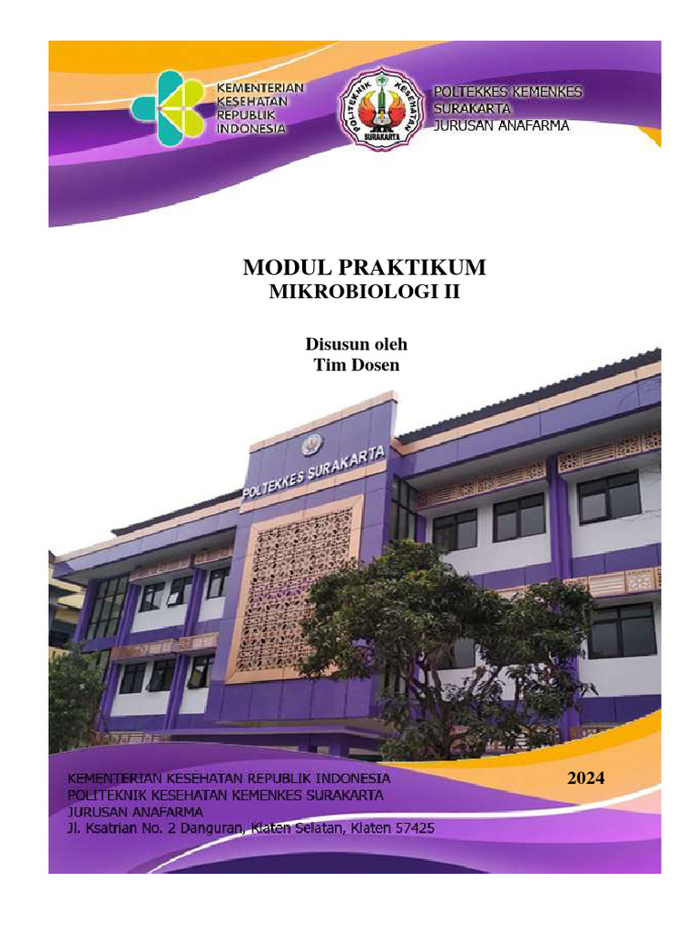 Modul Praktikum Mikrobiologi II-1 | PDF