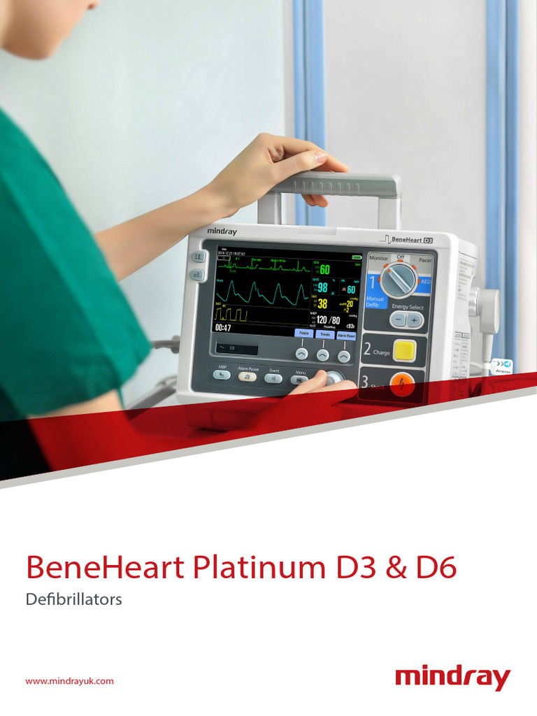 BeneHeart D3 D6 Brochure | PDF | Cardiopulmonary Resuscitation ...