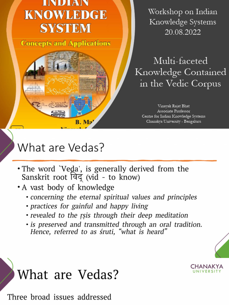 Vedic Corpus DR Vinayak Rajat Bhat | PDF | Vedas | Metre (Poetry)