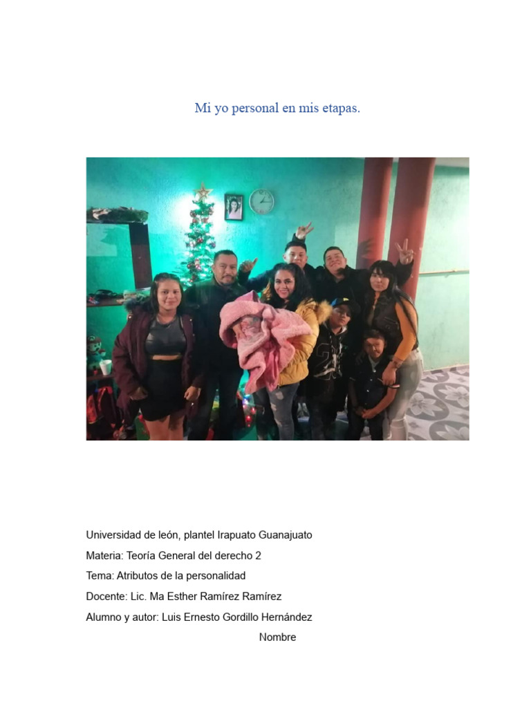 Atributos de La Persona | PDF