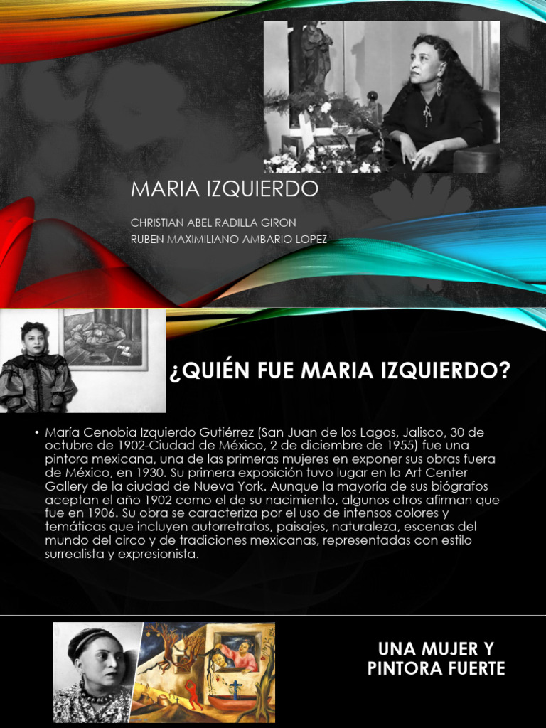 María Izquierdo: Pionera del Arte Femenino | PDF | Clásicos