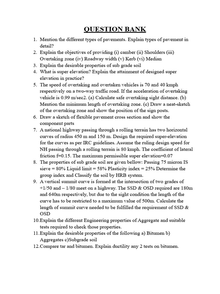 Question Bank Iat-2 | PDF Question Bank Iat-2 | PDF