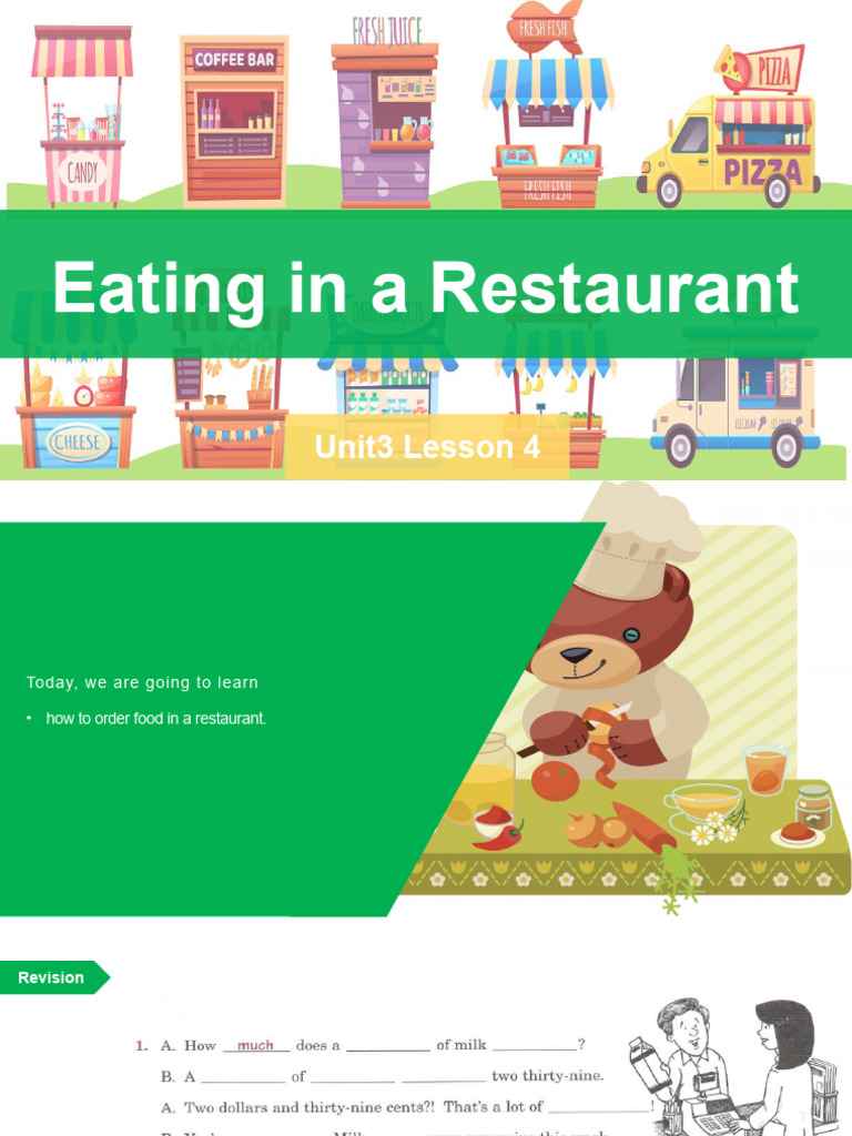 SBS 2-Unit 3 Lesson4 | PDF | Desserts | Chinese Cuisine