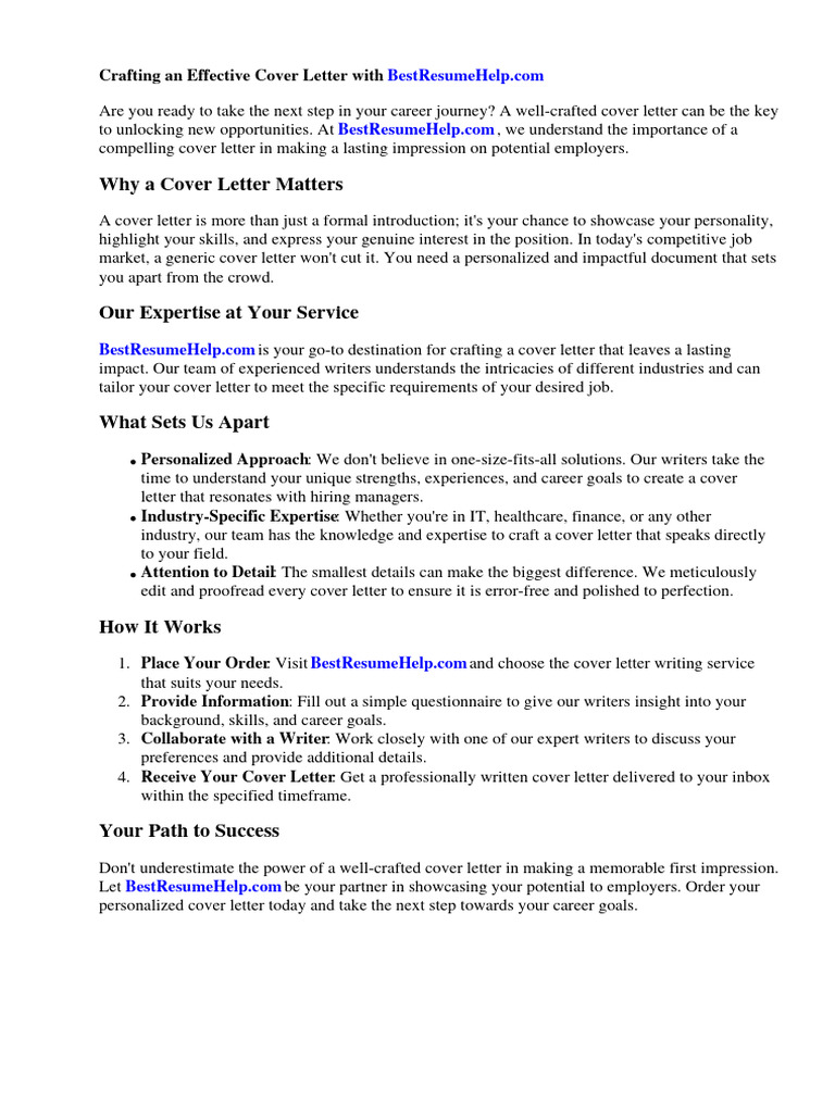 How To Write An Appropriate Cover Letter Download Free Pdf