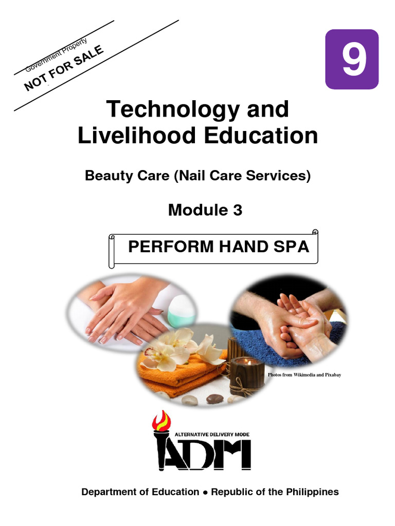 TLE9 q1 Mod3 Perform Hand Spa Version3 | PDF | Massage | Finger