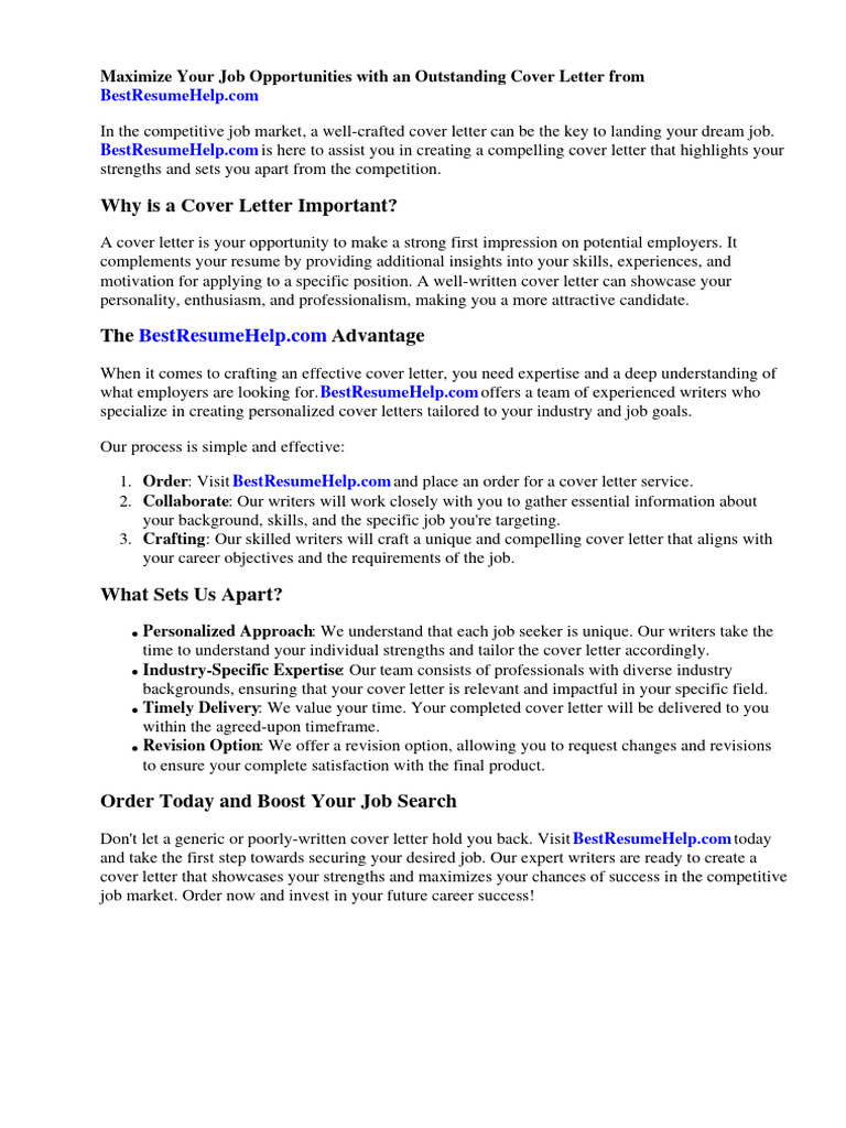 Cover Letter Format | PDF | Résumé | Linked In