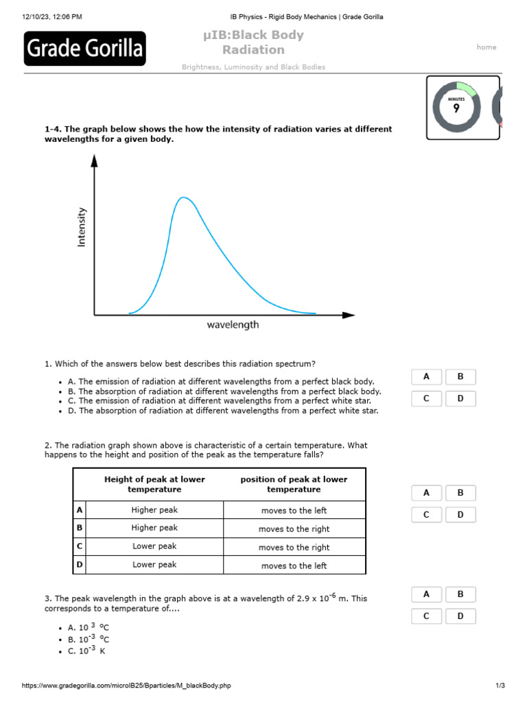 IB Physics - Rigid Body Mechanics - Grade Gorilla | Download Free PDF ... IB Physics - Rigid Body Mechanics - Grade Gorilla | Download Free PDF ...