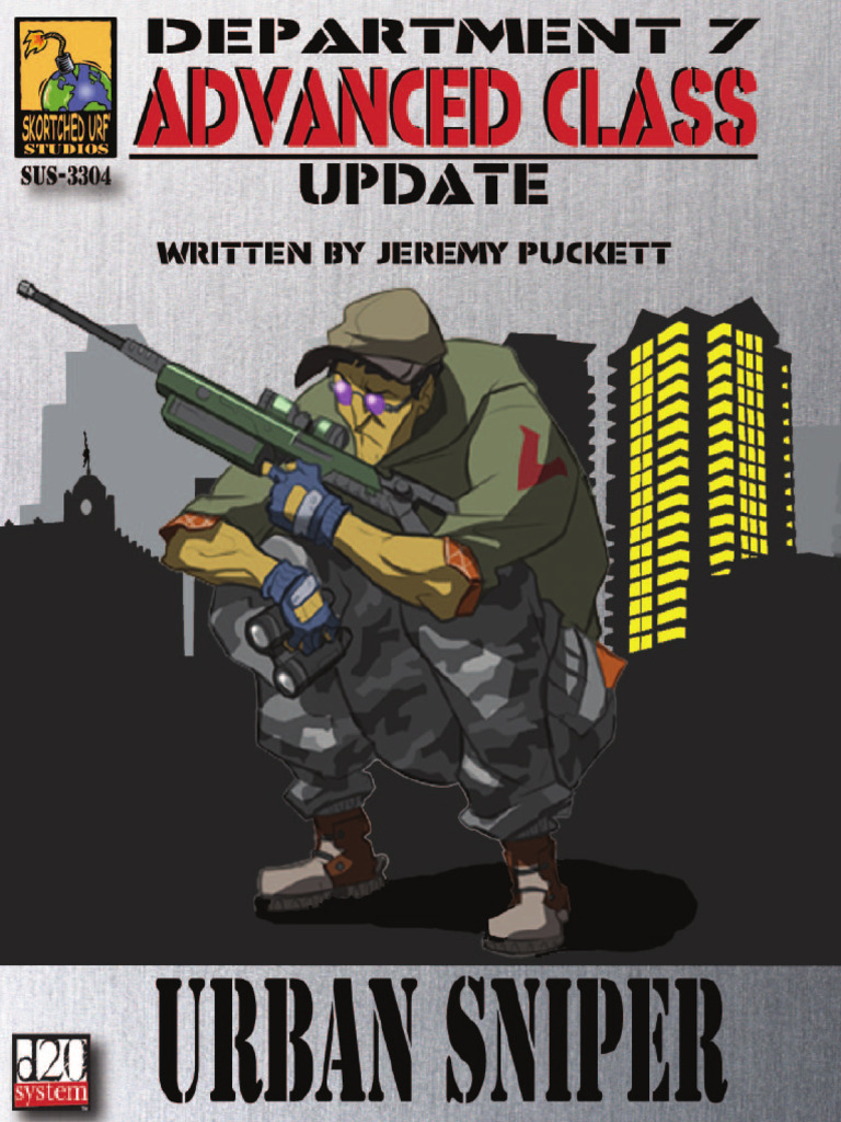 Department 7 - Advanced Class - Urban Sniper | PDF | License | Sniper