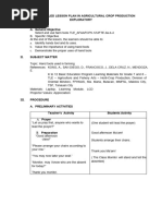 A Detailed Lesson Plan in Agriculture and Fishery Arts I. Objectives ...