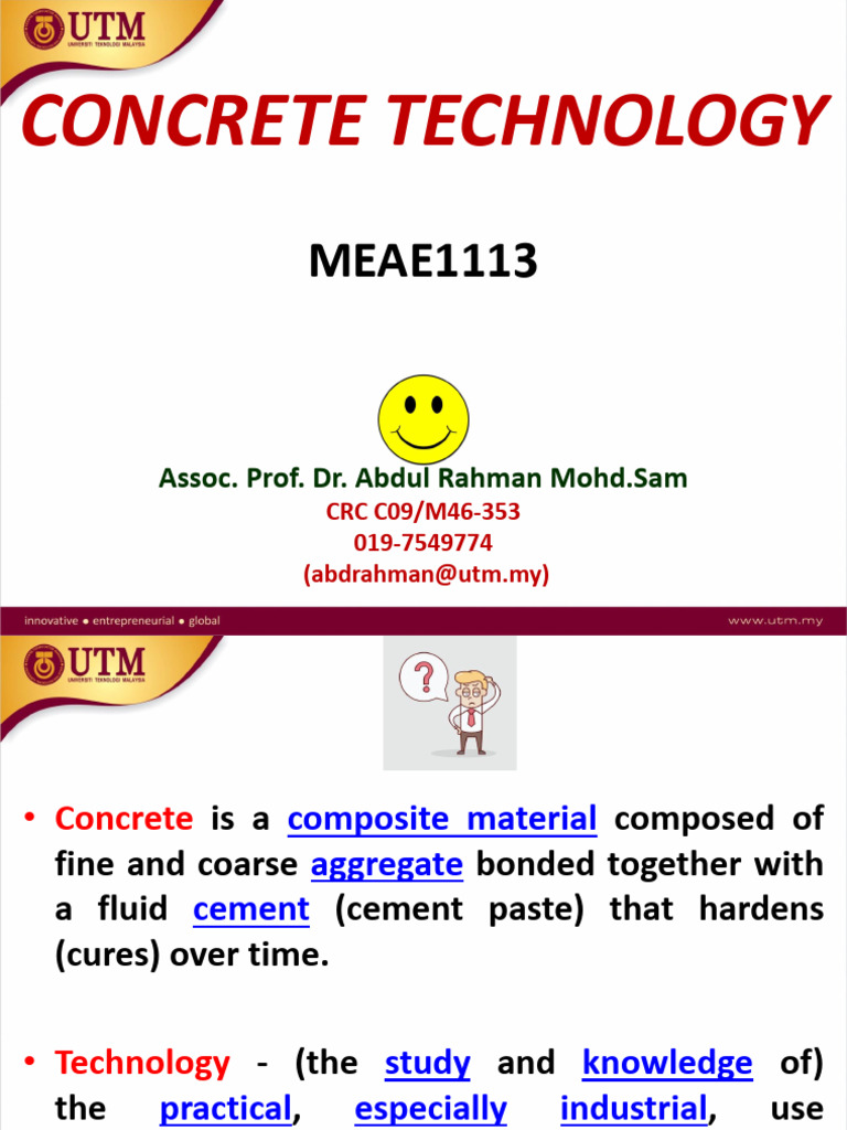 7) Current Concrete Technology | PDF | Concrete | Green Building
