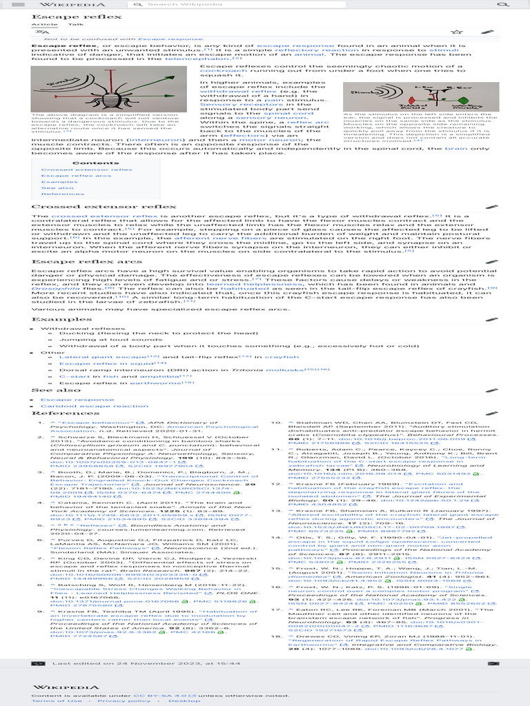 Safari - Feb 21, 2024 at 12:00 PM | PDF | Reflexes | Physiology