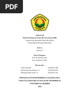 Makalah Model Pembelajaran Berbasis Project Based Learning (PJBL) | PDF