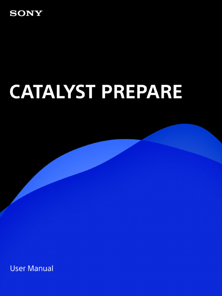 Sony Catalyst Prepare | PDF | Computer File | File Transfer Protocol