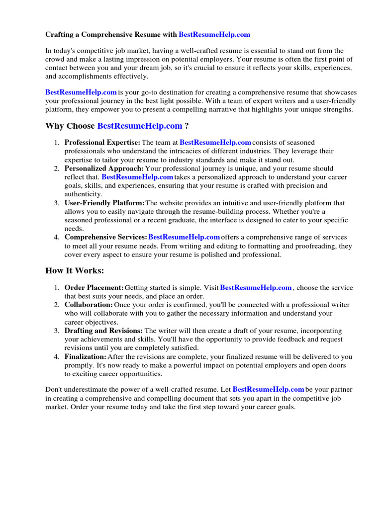 Comprehensive Resume For Graduate School | Download Free PDF | Résumé