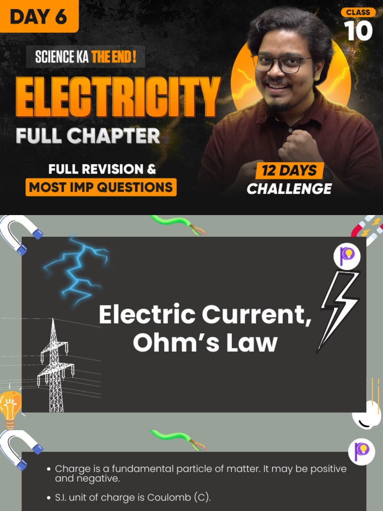 ' Electricity | PDF | Electric Current | Electrical Resistance And Conductance