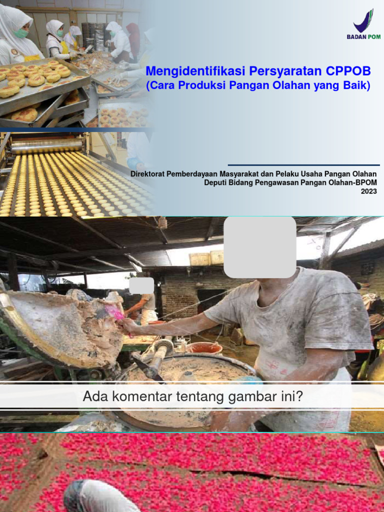 TP1 - Mengidentifikasi Persyaratan CPPOB Versi Full | PDF