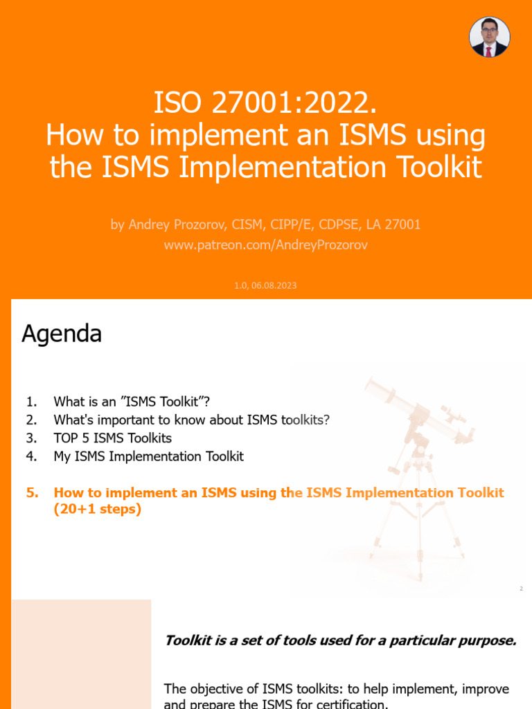 ISMS Implementation Toolkit Overview | PDF | Information Security | Risk
