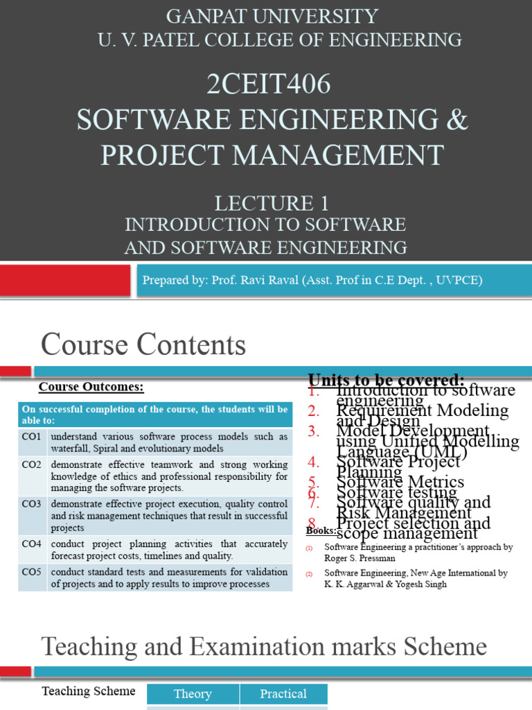 Software Engineering Course Guide | PDF | Software Prototyping | Computer Program