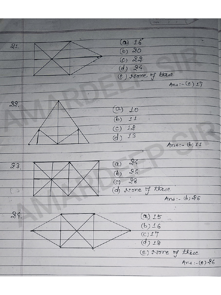 Triangle-3(Figure counting) | PDF