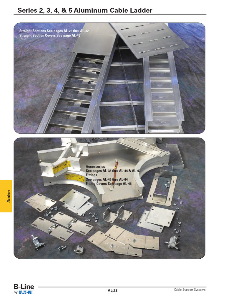 Aluminium Ladder Cable Trays Catalogue | PDF | Screw | Length