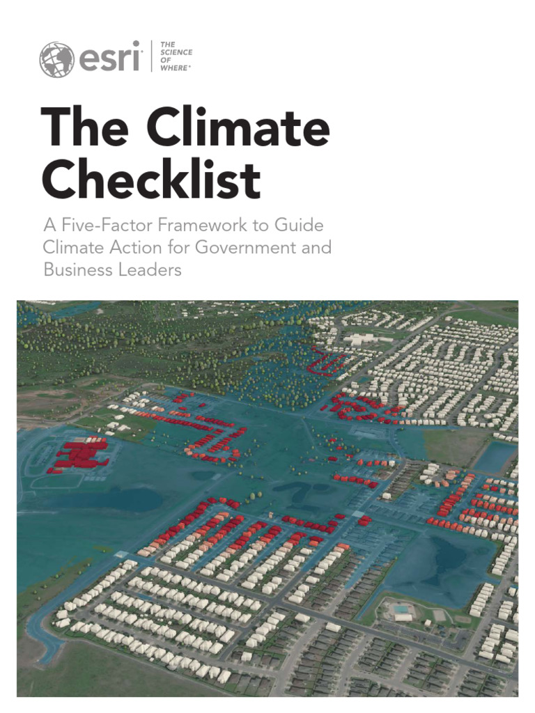 The Climate Checklist | Download Free PDF | Geographic Information ...