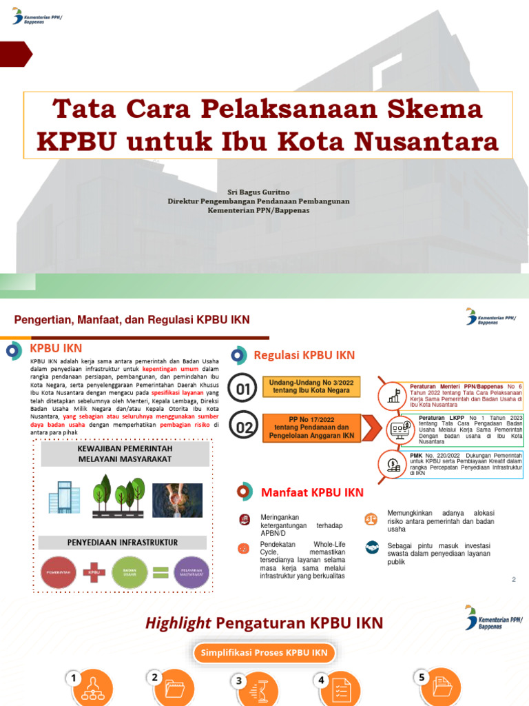 Tata Cara KPBU IKN | PDF