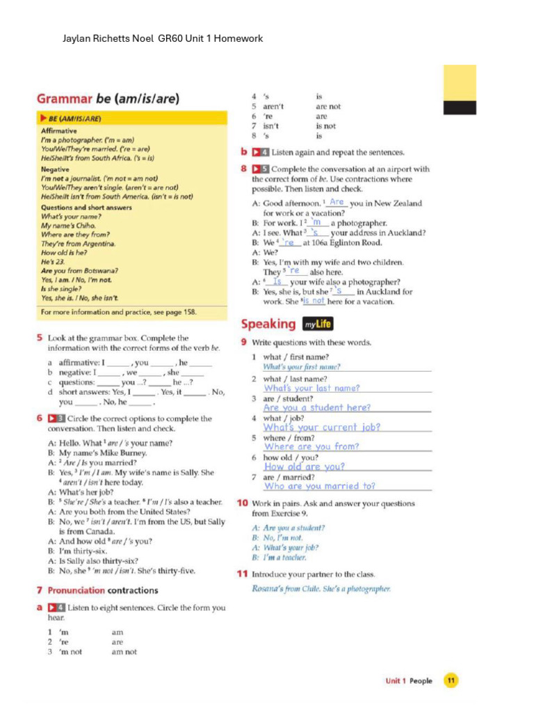 English Homework | PDF