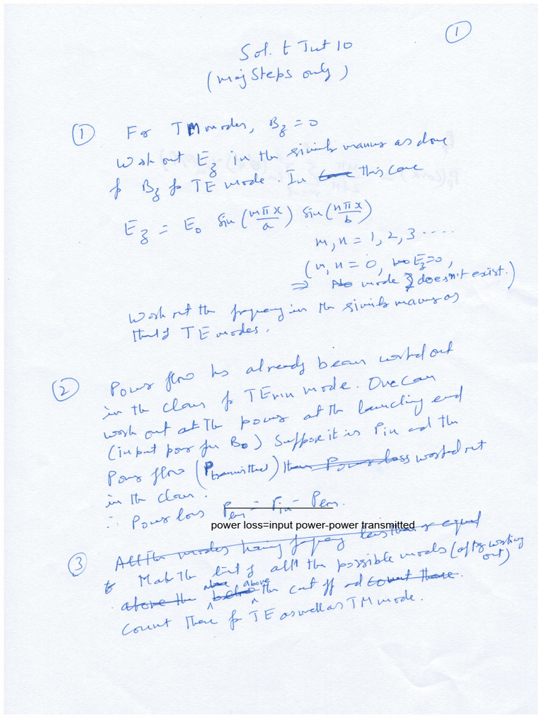 Sol - Tut 10 | PDF | Teaching Methods & Materials