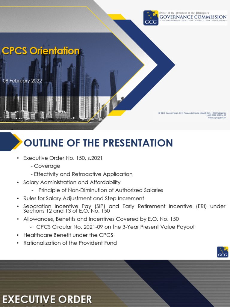 CPCS Salary Administration Overview | PDF | Salary | Employment