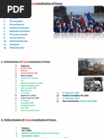 French Political System Overview | PDF | Common Law | Judiciaries