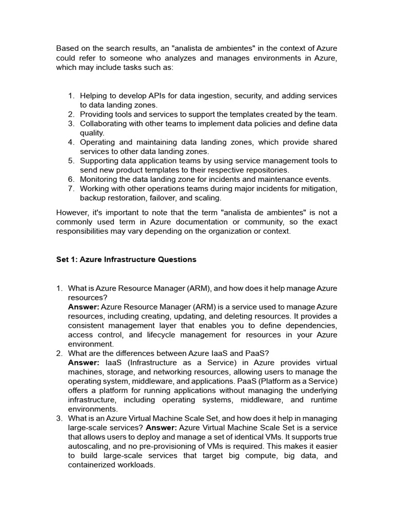 Preguntas de Entrevista | PDF | Microsoft Azure | Security