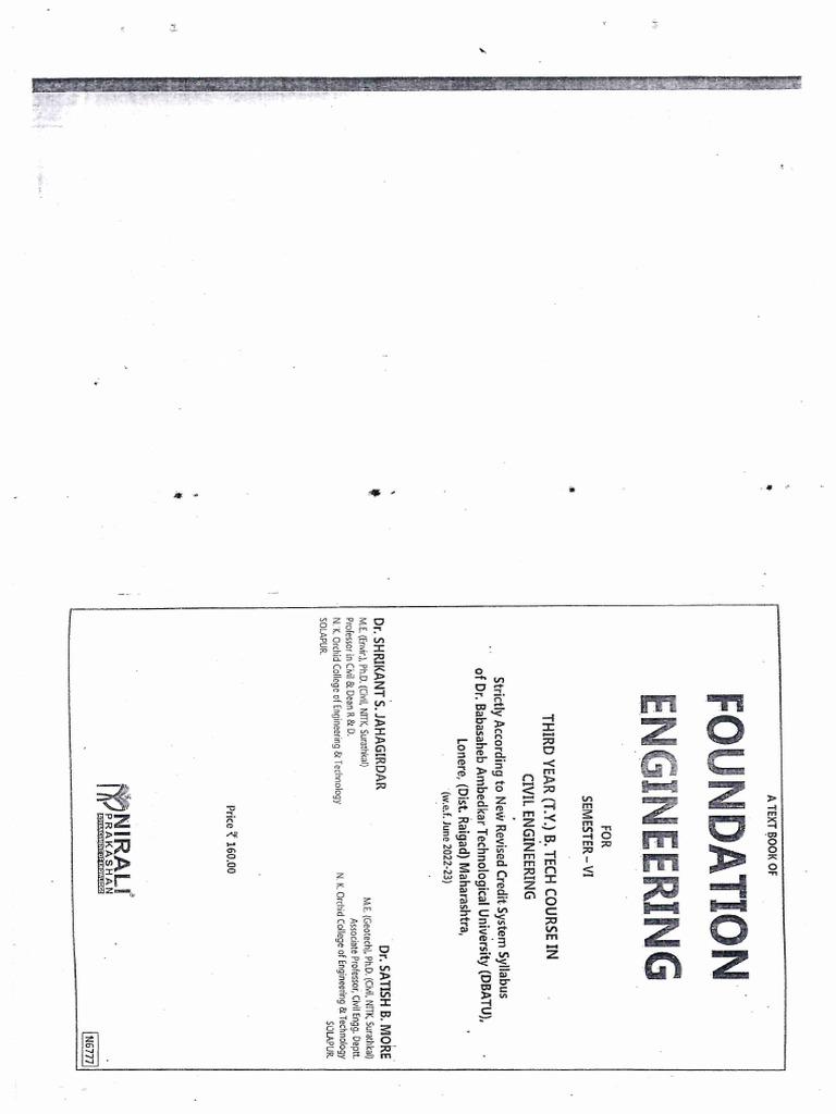 Faudation Engg. | PDF