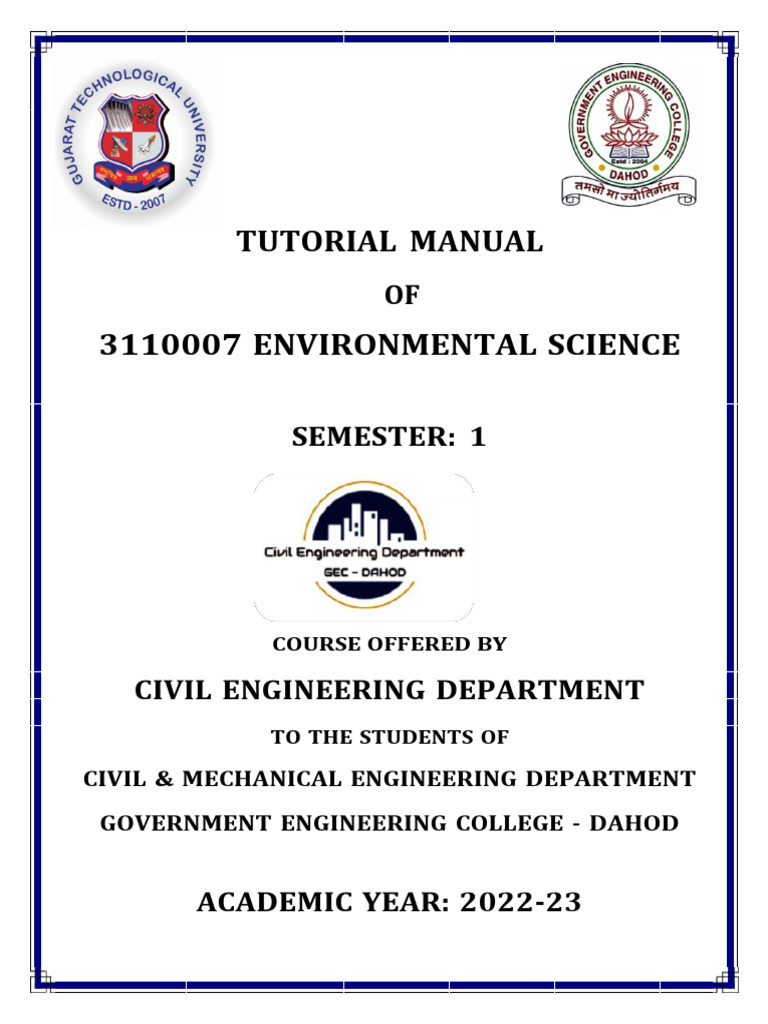 ES Assignment | PDF | Engineering | Waste Management