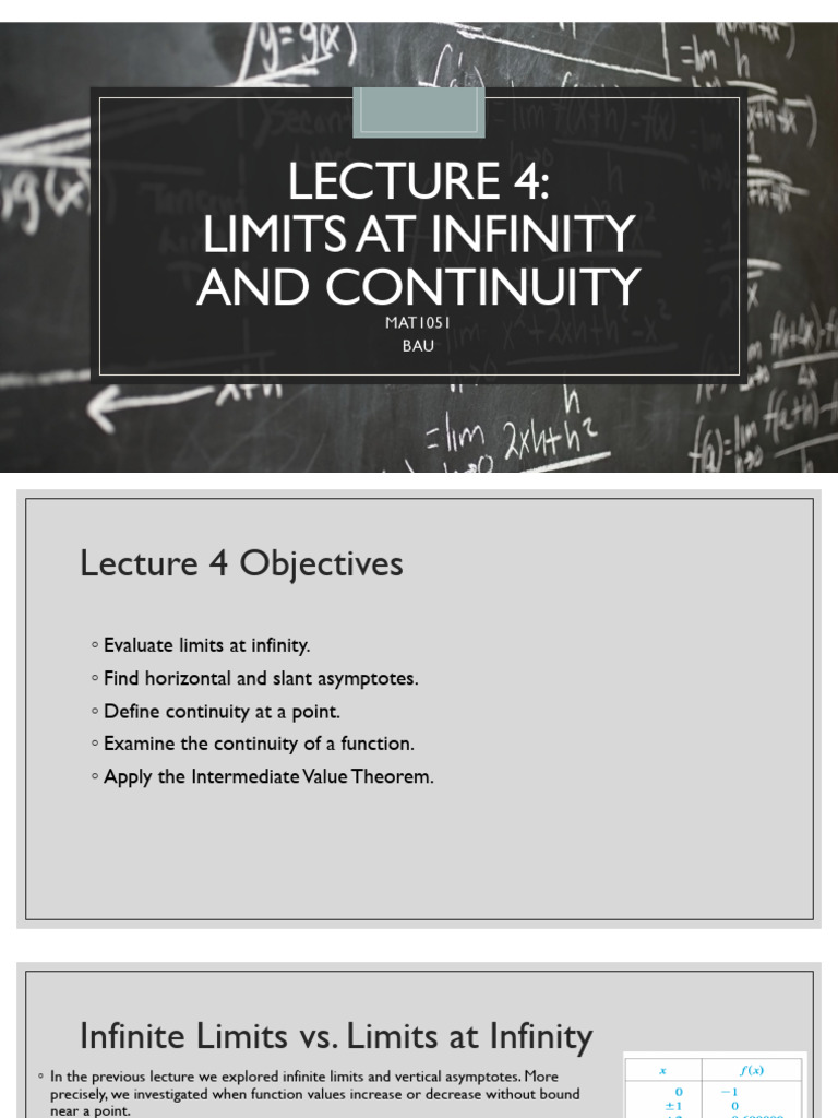 MAT Lecture4 | PDF | Trigonometric Functions | Asymptote