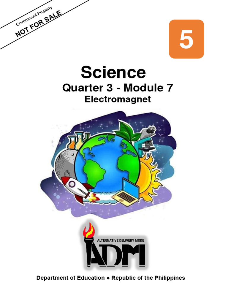 Science5 Q3 Mod7 Ver3 | PDF | Electricity | Magnet