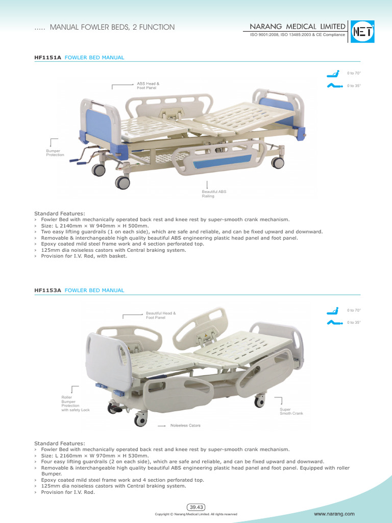 Fowler Bed | PDF | Anti Lock Braking System | Manufactured Goods