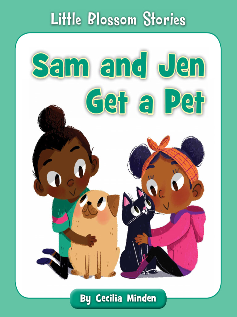 Set 1 Sample Sam and Jen Get A Pet | PDF | Literacy | Writing