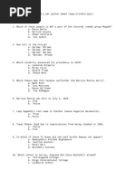 JDF General Knowledge Test Questions and Answers Corrected | PDF | Jamaica