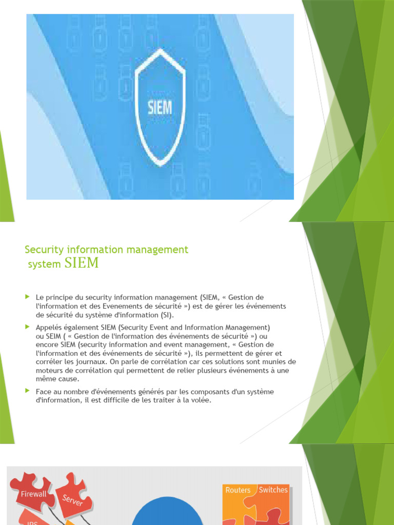 SIEM | PDF | Informatique | Informatique