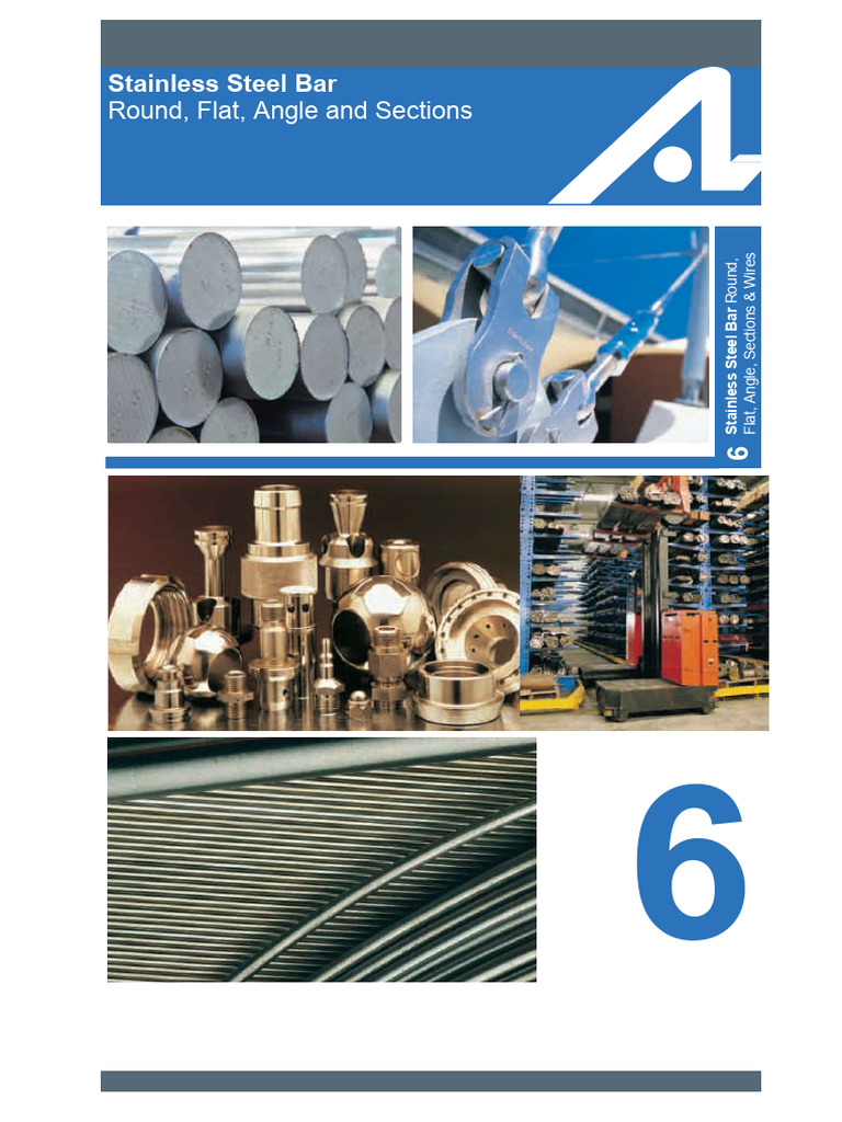 Atlas Steels Product Manual Section 6 | PDF | Stainless Steel | Steel