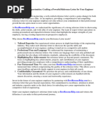 Engineering Recommendation Letter Example | PDF | Engineer | Engineering