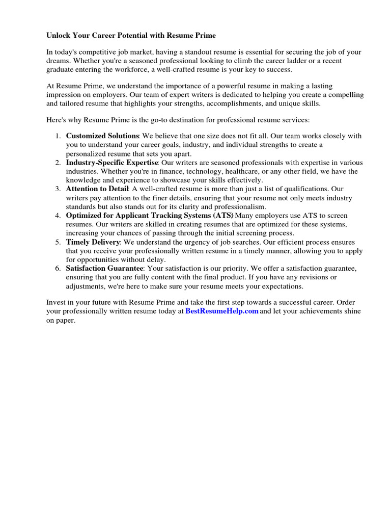 Resume Prime | PDF | Résumé | Http Cookie